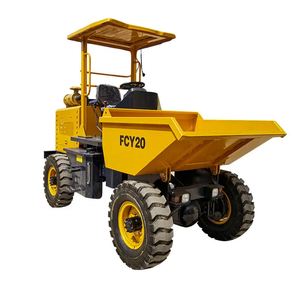 FCY Site Dumper for Sale, Compact Hydraulic Tipping Truck Site Dumper ...